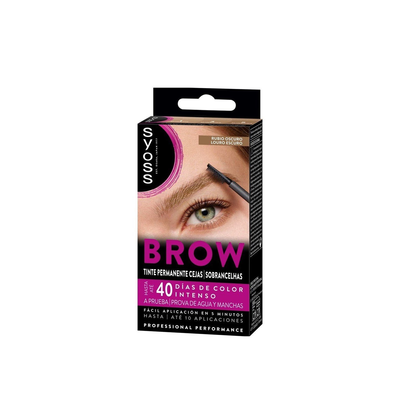 Syoss Brow Permanent Tint Brazil