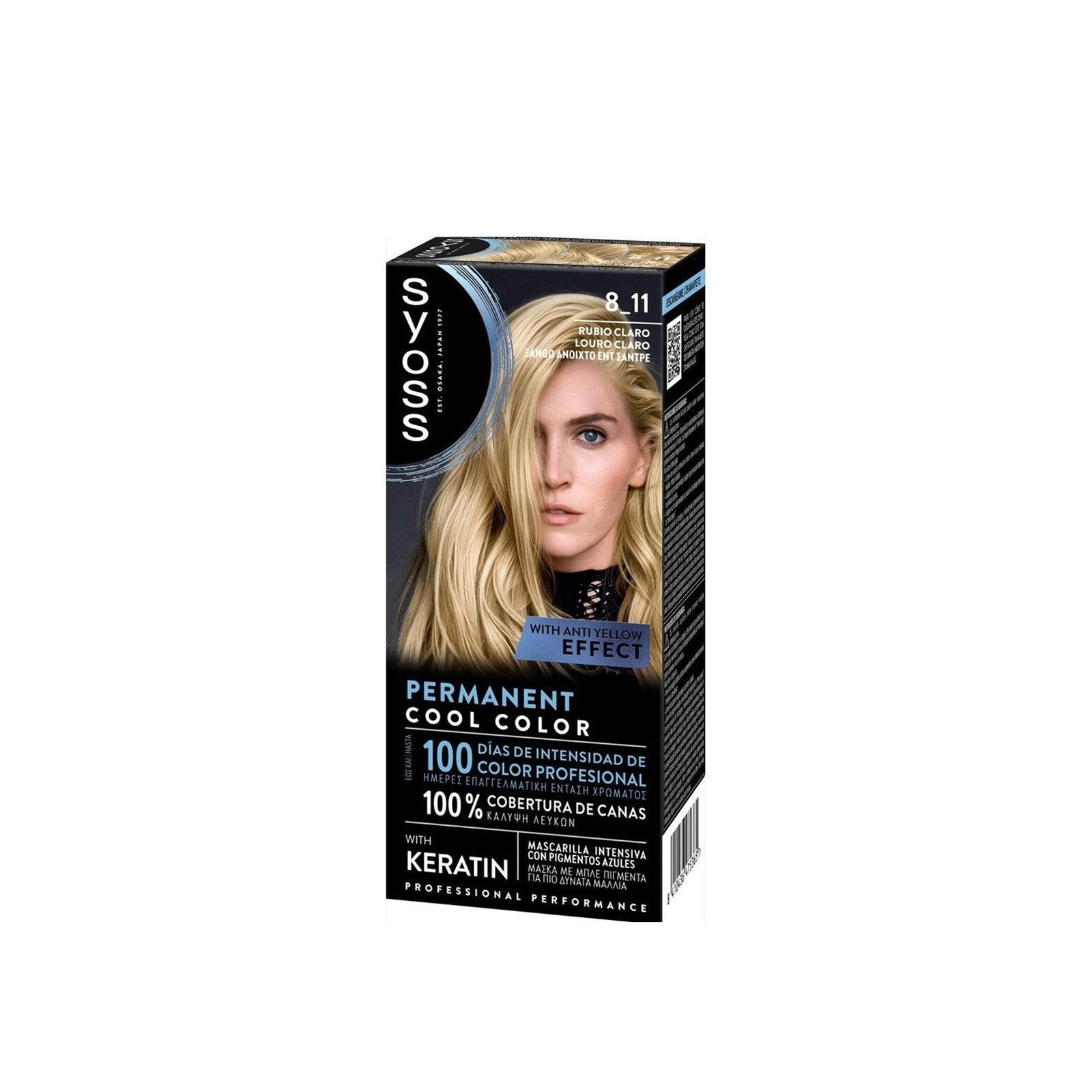 Syoss Permanent Cool Color Hair Dye Estonia