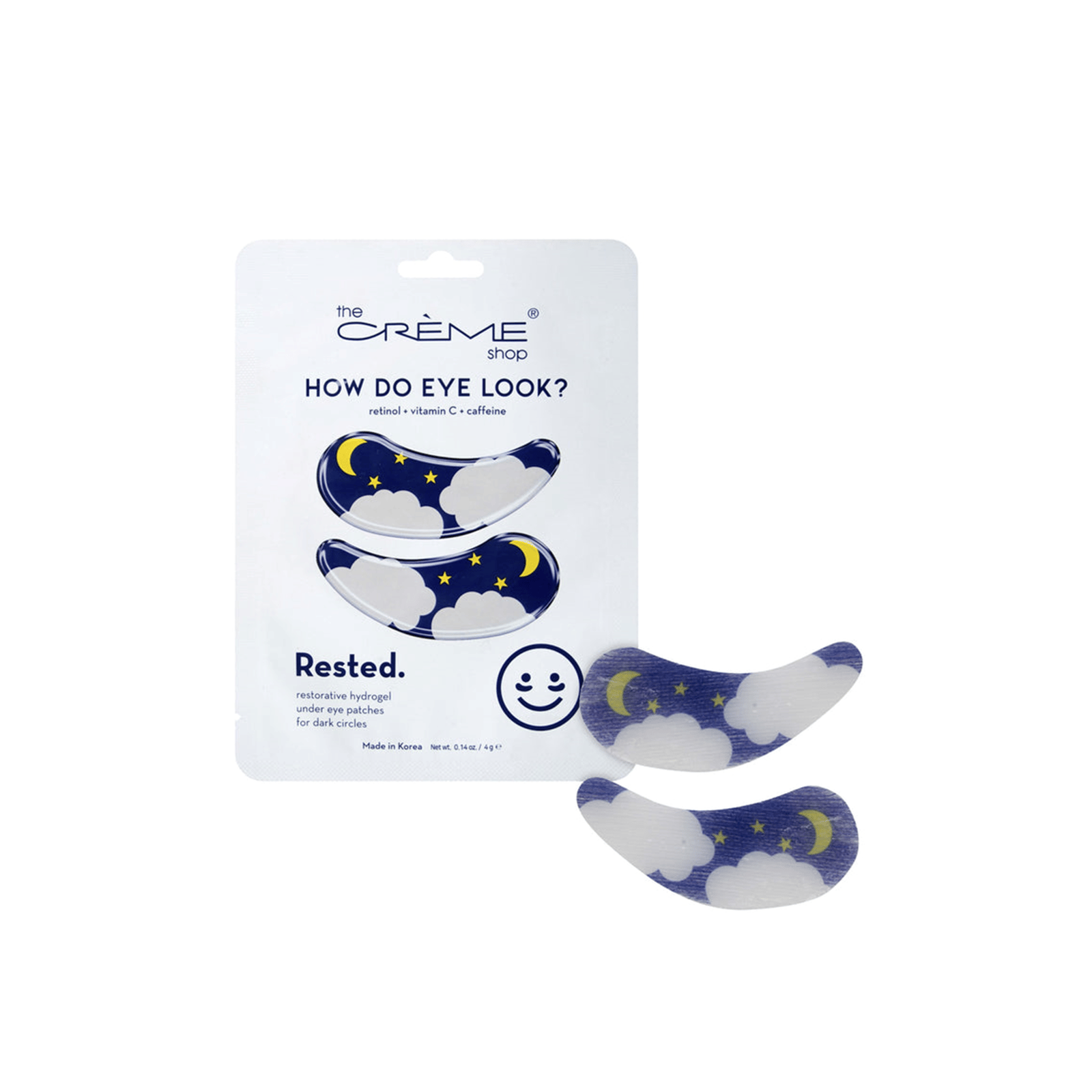 The Crème Shop How Do Eye Look? Rested Under Eye Patches 4g Mauritius