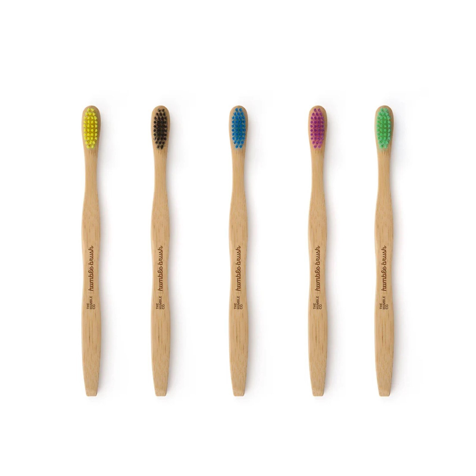 The Humble Co. Humble Brush Bamboo Flat Handle Toothbrush South Korea