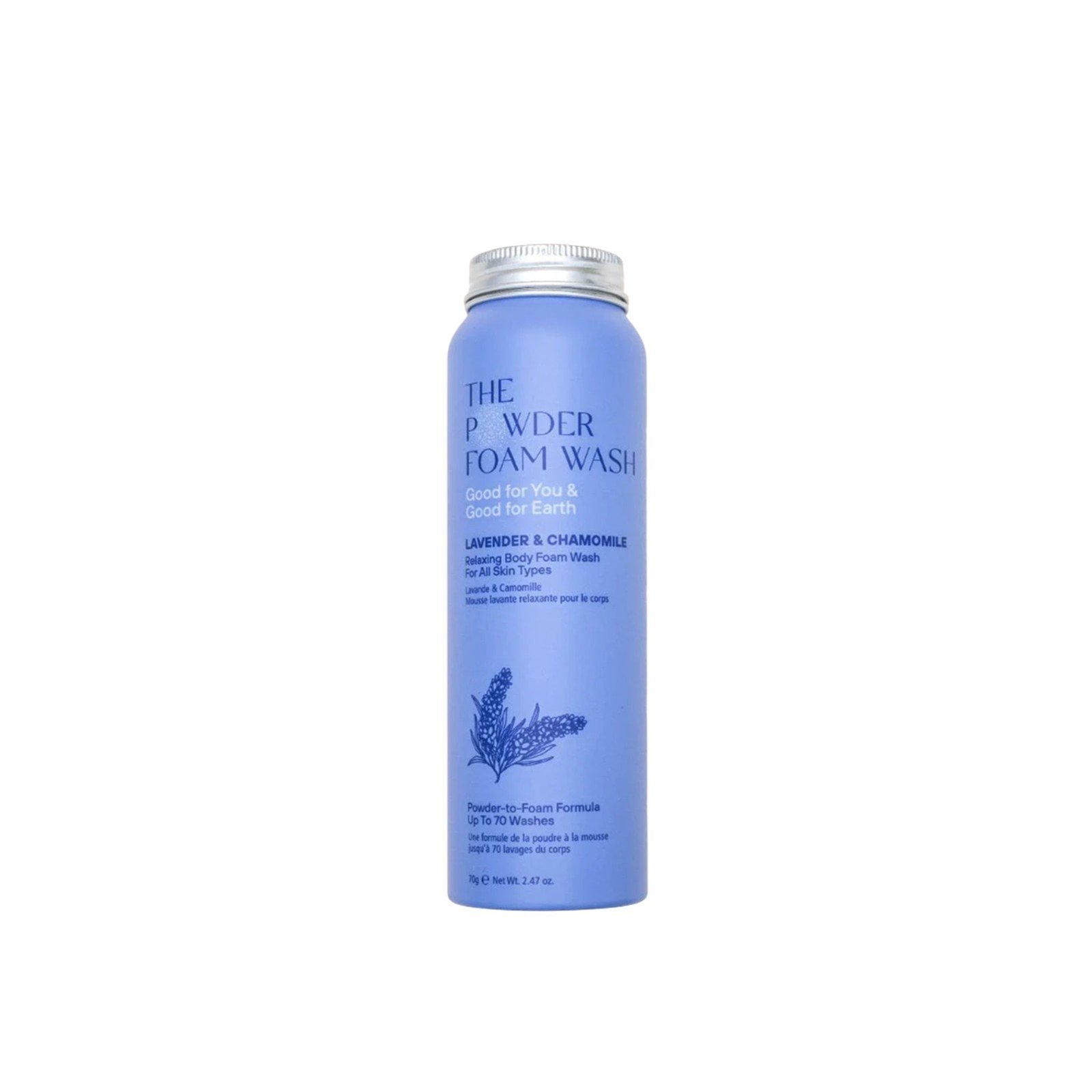 The Powder Shampoo Relaxing Body Foam Wash Lavender & Chamomile Turkey
