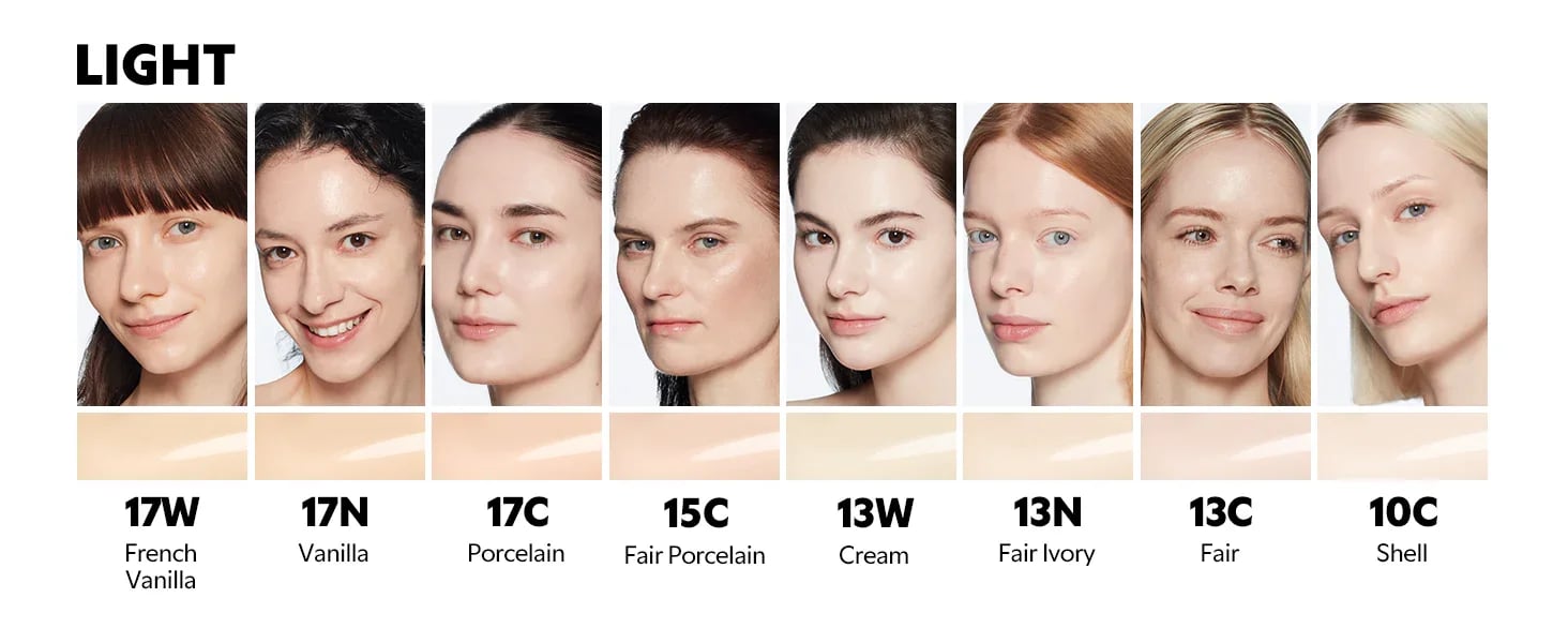 TIRTIR Mask Fit Red Cushion Foundation Mini 17C Porcelain 4.5g (0.15oz) USA