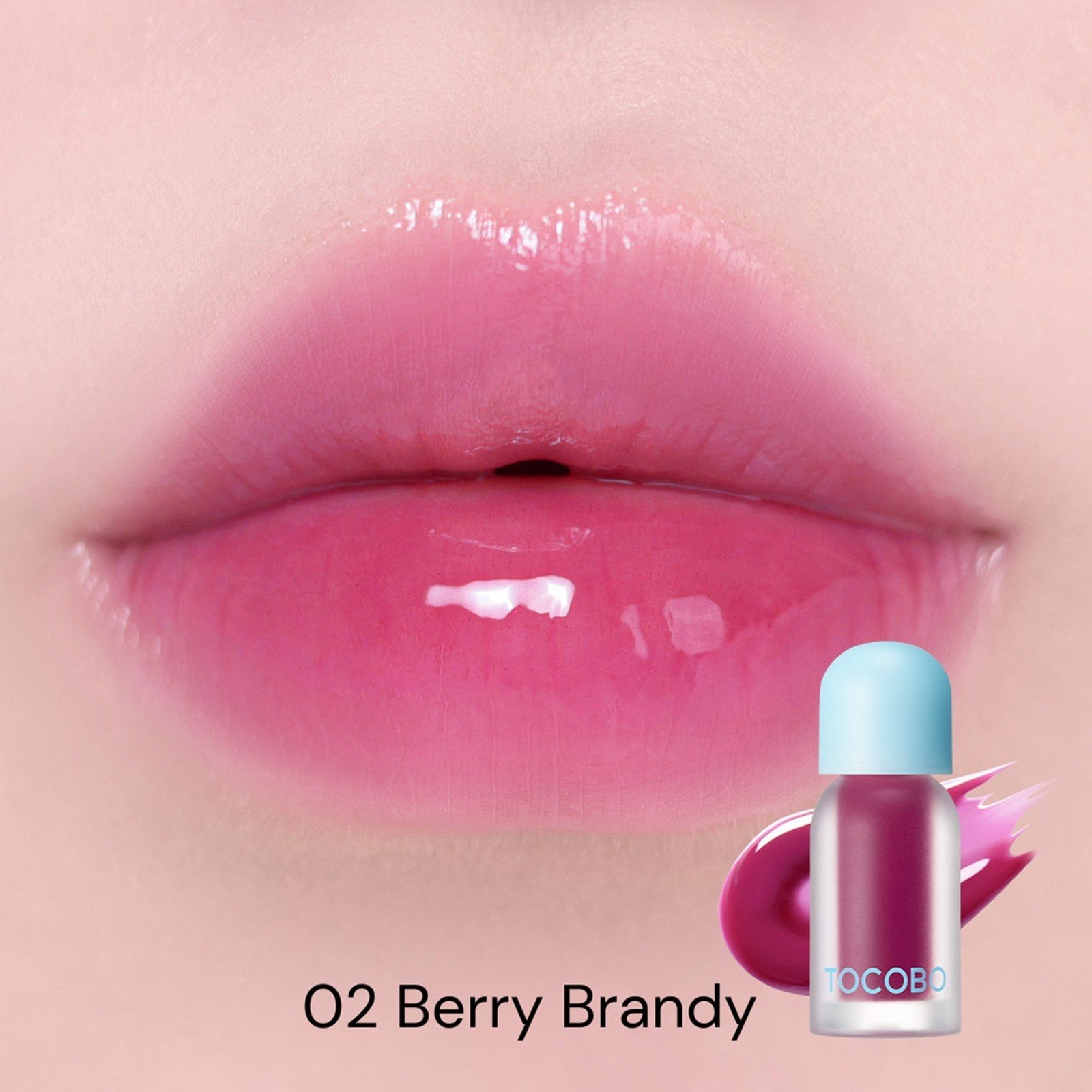 TOCOBO Juicy Berry Plumping Lip Oil 02 Berry Brandy 4g Italy