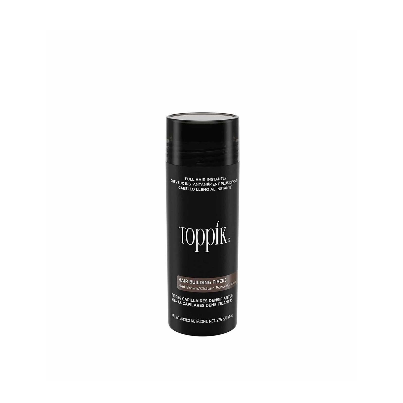 Toppik Hair Building Fibers Med Brown 27.5g Australia