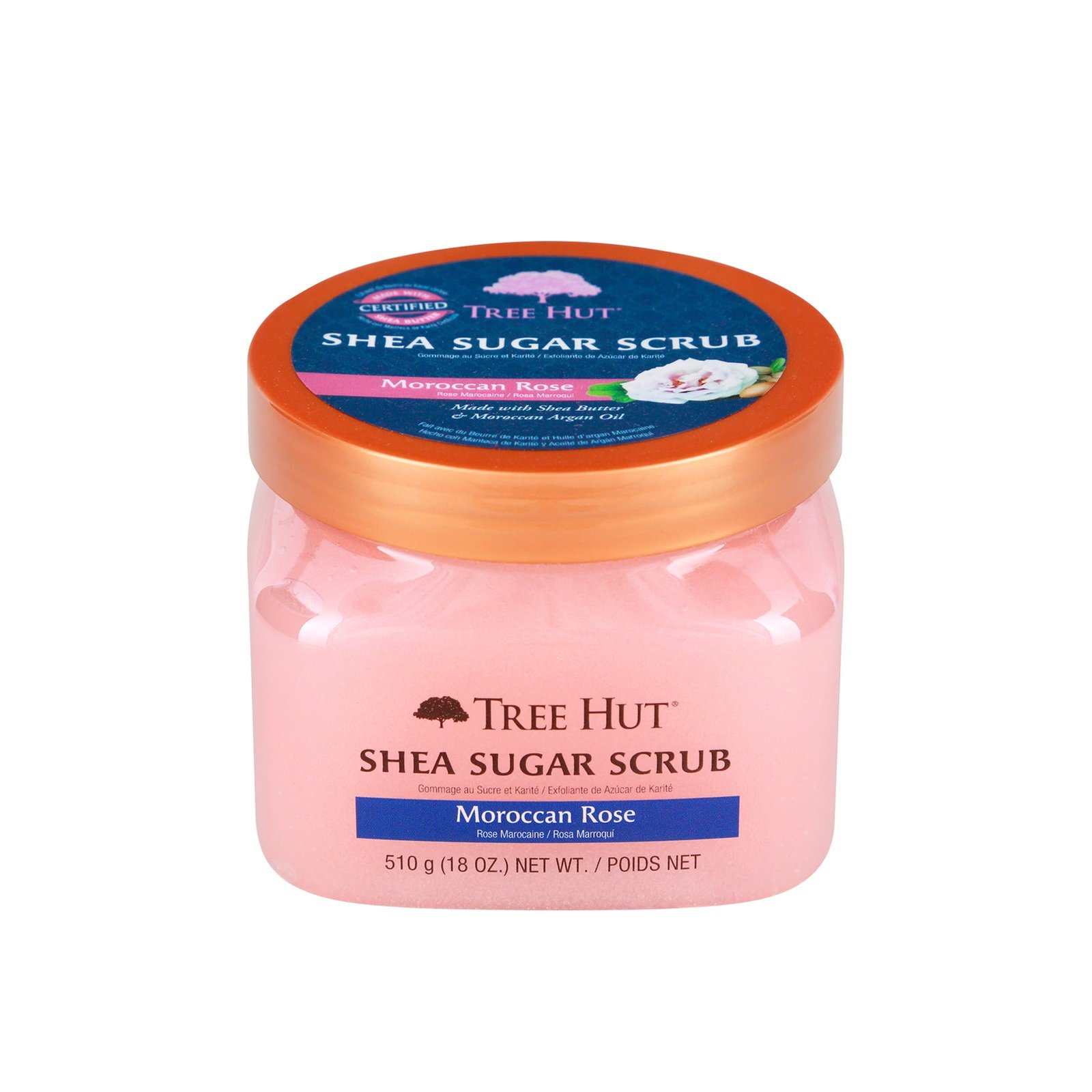Tree Hut Moroccan Rose Shea Sugar Scrub 510g Australia