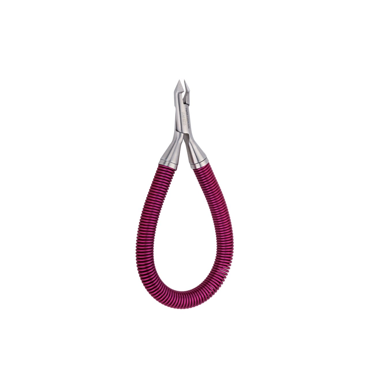 Tweezerman Grip & Snip Spiral Spring Cuticle Nipper Greenland