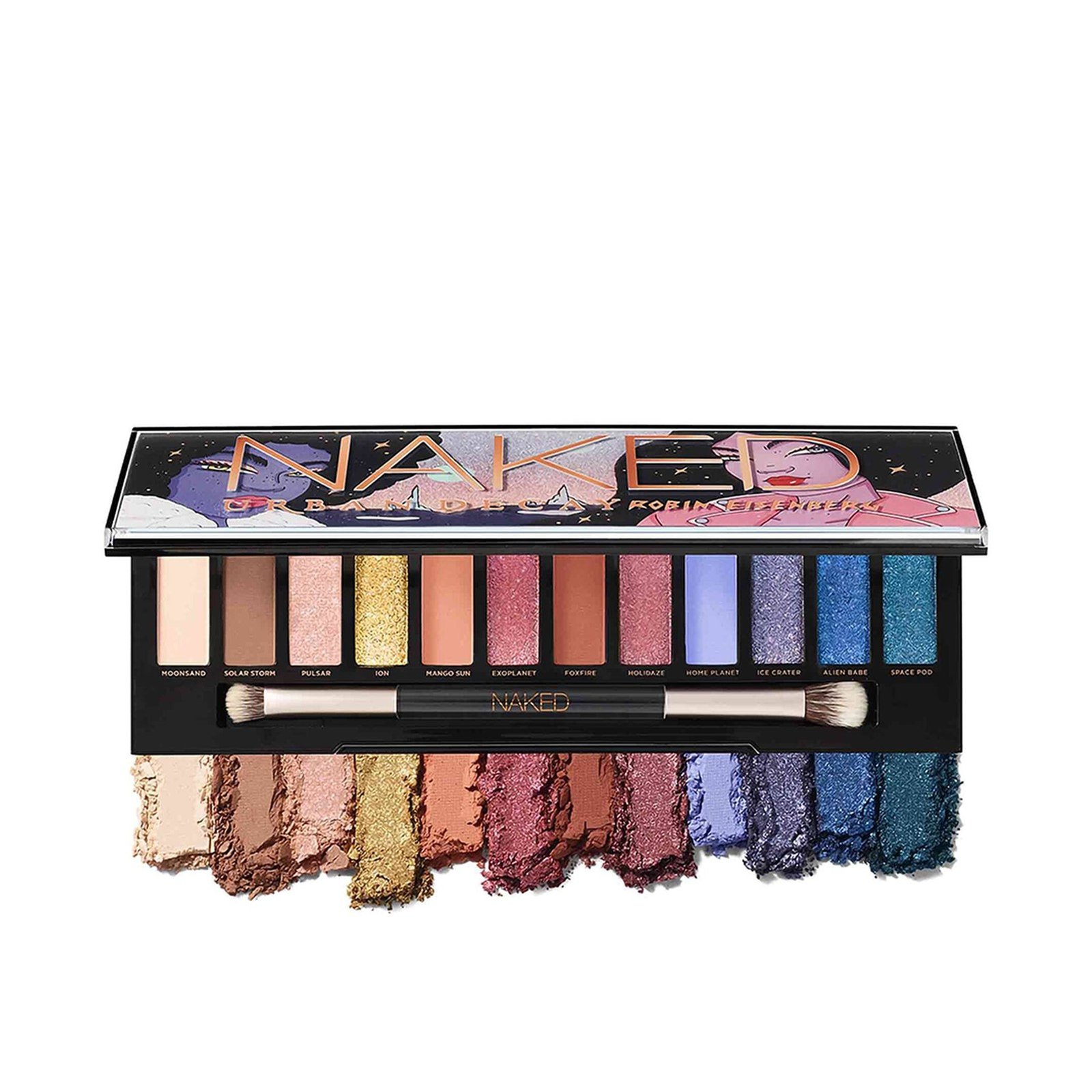 Urban Decay Naked Robin Eisenberg Eyeshadow Palette 12x0.9g (12x0.03 oz ...