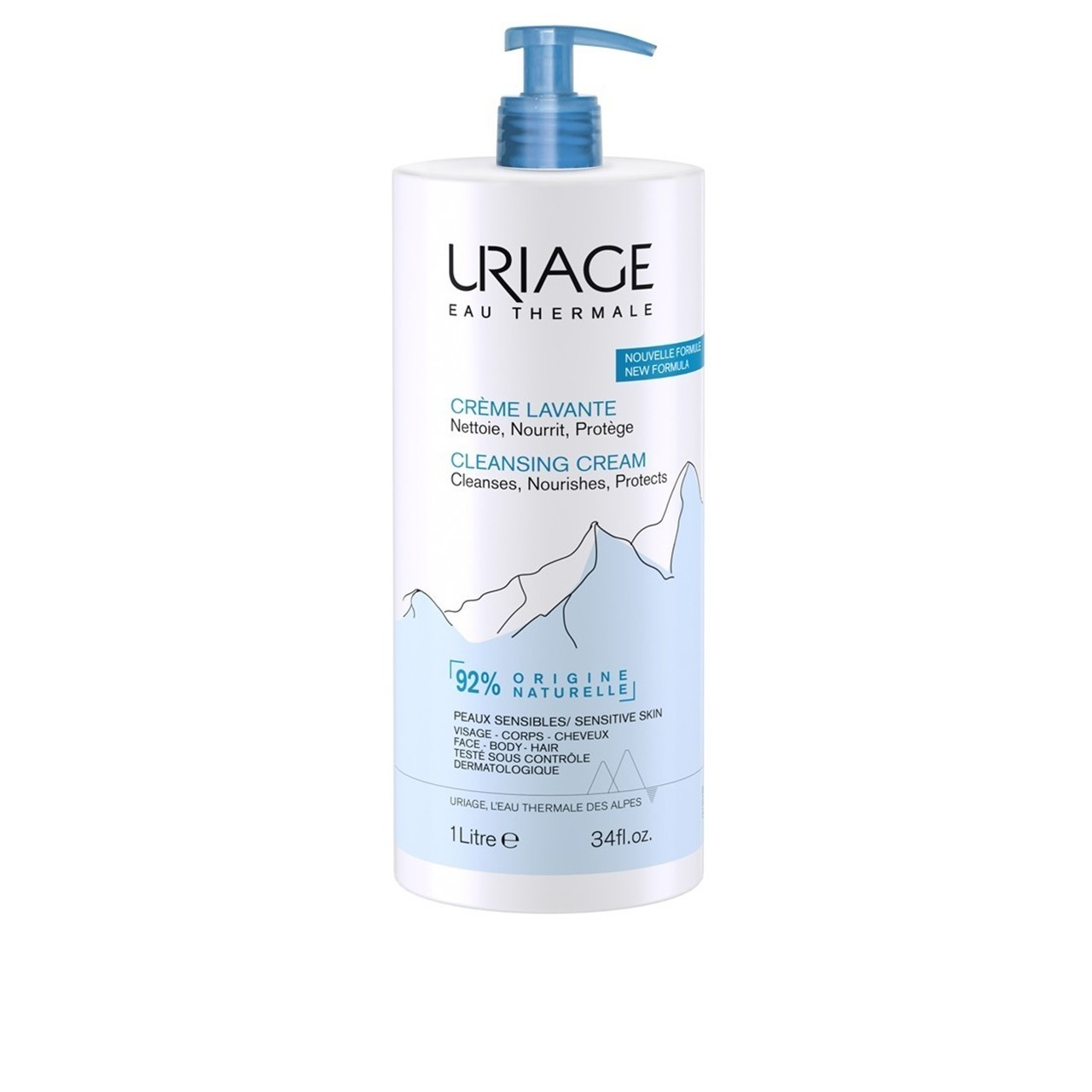 Uriage Cleansing Cream 1L (33.81fl oz) USA