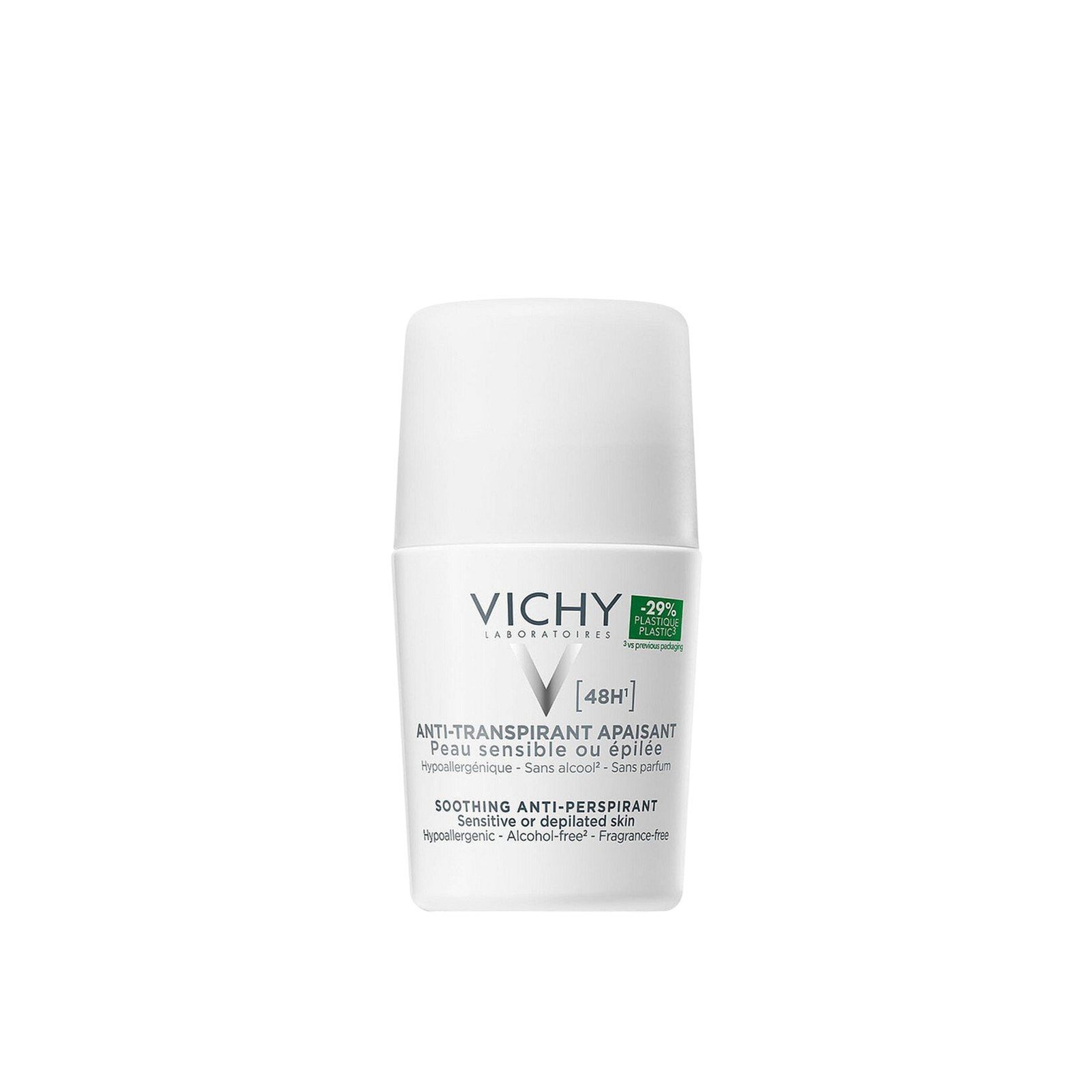 Vichy Soothing Anti-Perspirant Deodorant Sensitive/Depilated Skin 48h ...
