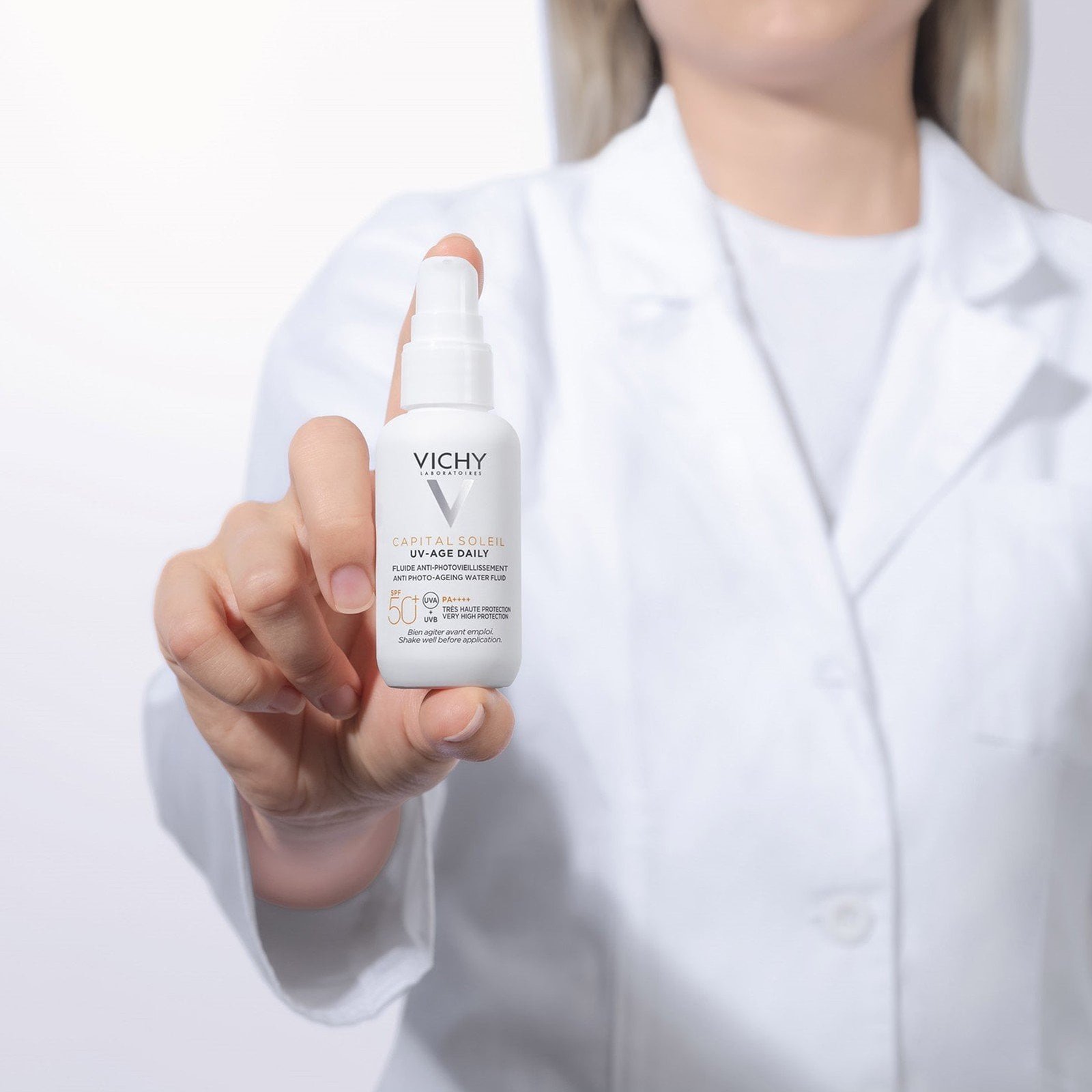 Vichy Capital Soleil Uv-Age Daily Water Fluid Spf50+ 40Ml Chile