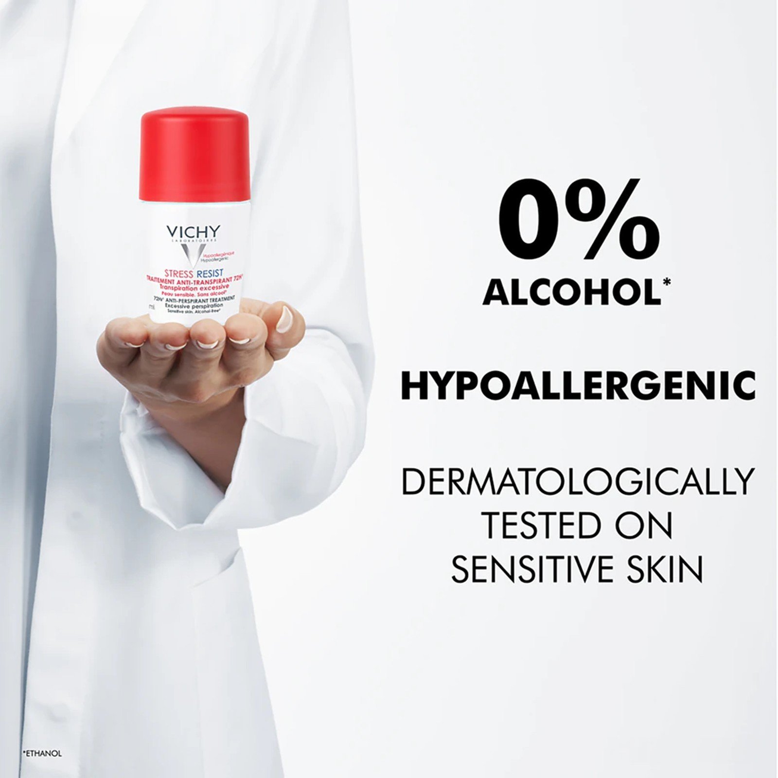 Vichy Deodorant Stress Resist Anti-perspirant Treatment 72h Roll-on ...