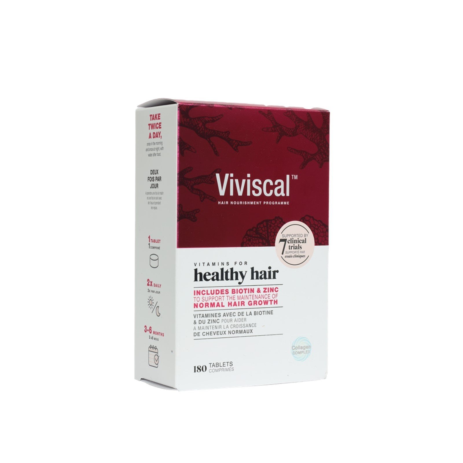 Viviscal Healthy Hair Vitamins Supplement Tablets Hair Loss x180 Australia