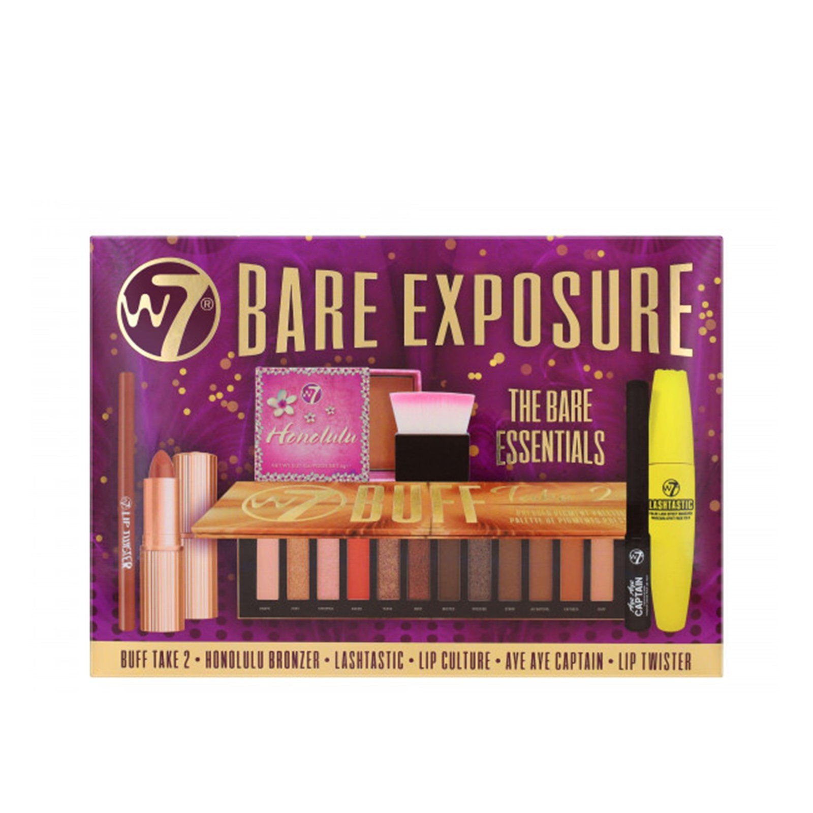 W7 Makeup Bare Exposure Essentials Gift Set India