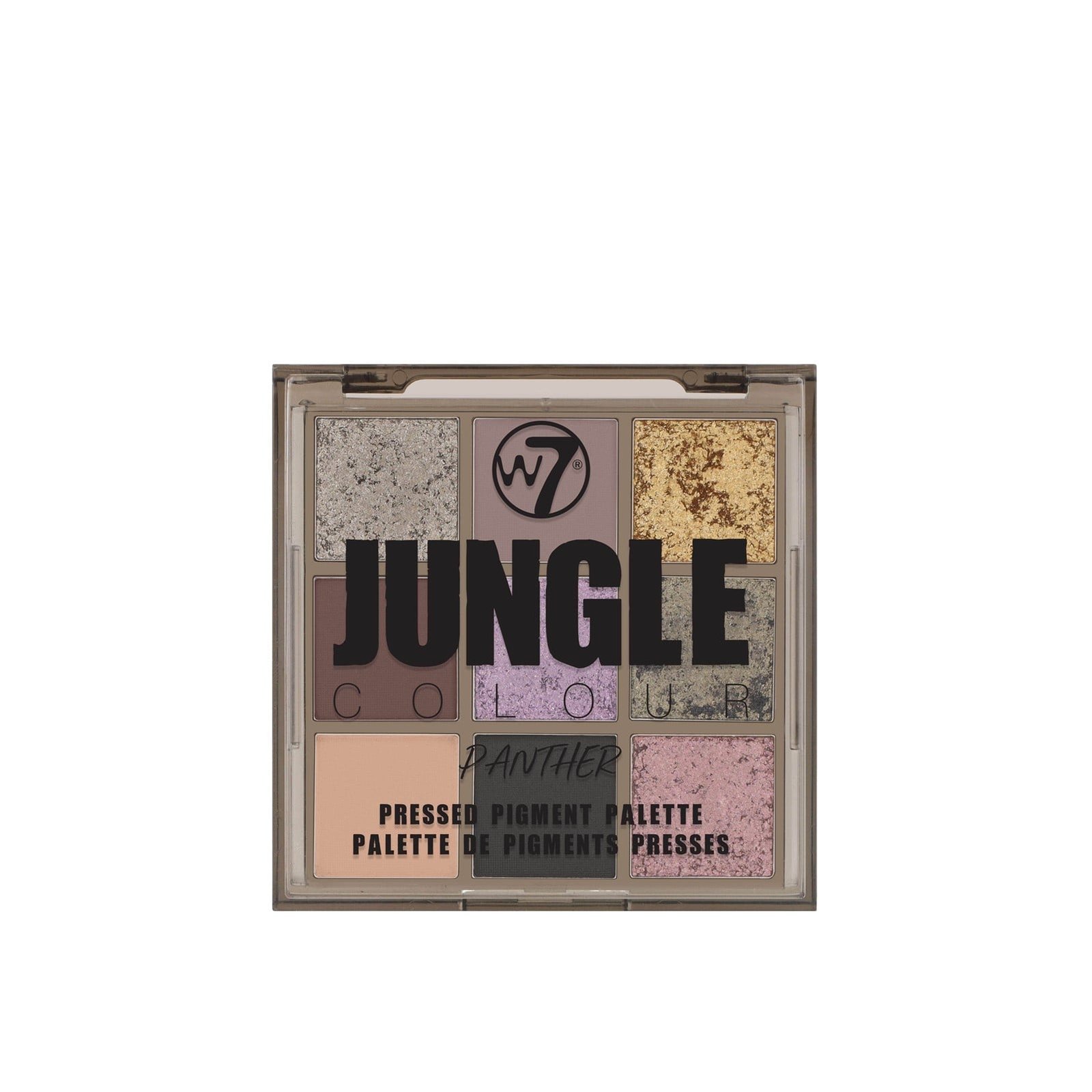 W7 Makeup Jungle Color Panther Pressed Pigment Palette 8.1g (0.28 oz) USA