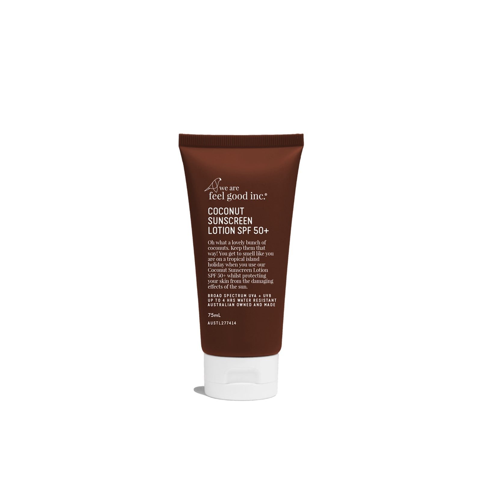 We Are Feel Good Inc. Coconut Sunscreen Lotion Broad Spectrum Spf50 ...