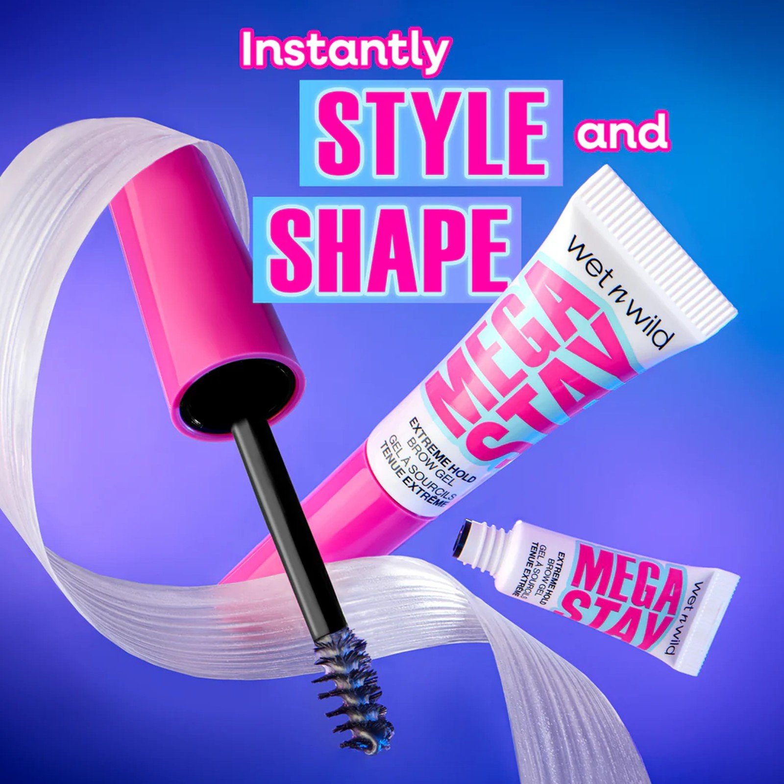 Wet n Wild Mega Stay Extreme Hold Brow Gel Clear 5.6Ml Brasil