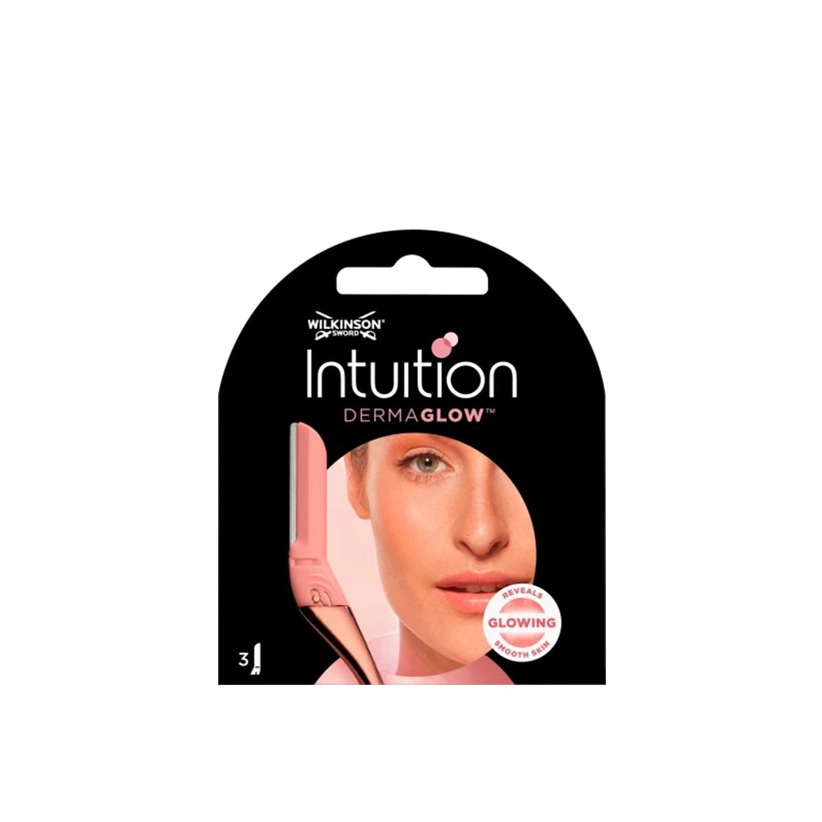 Wilkinson Sword Intuition Dermaglow Replacement Razor Blades x3 USA