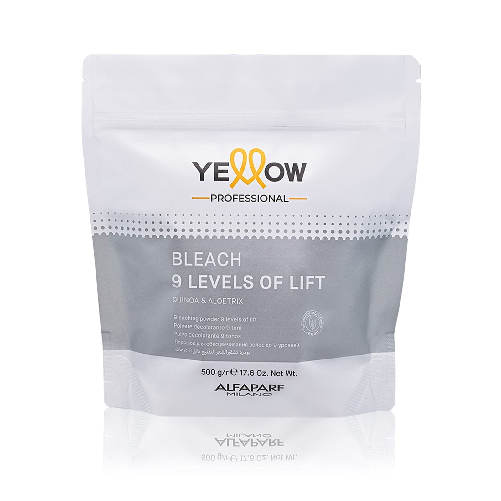 Yellow Professional Bleach 9 Levels Of Lift Bleaching Powder 500g Malaysia