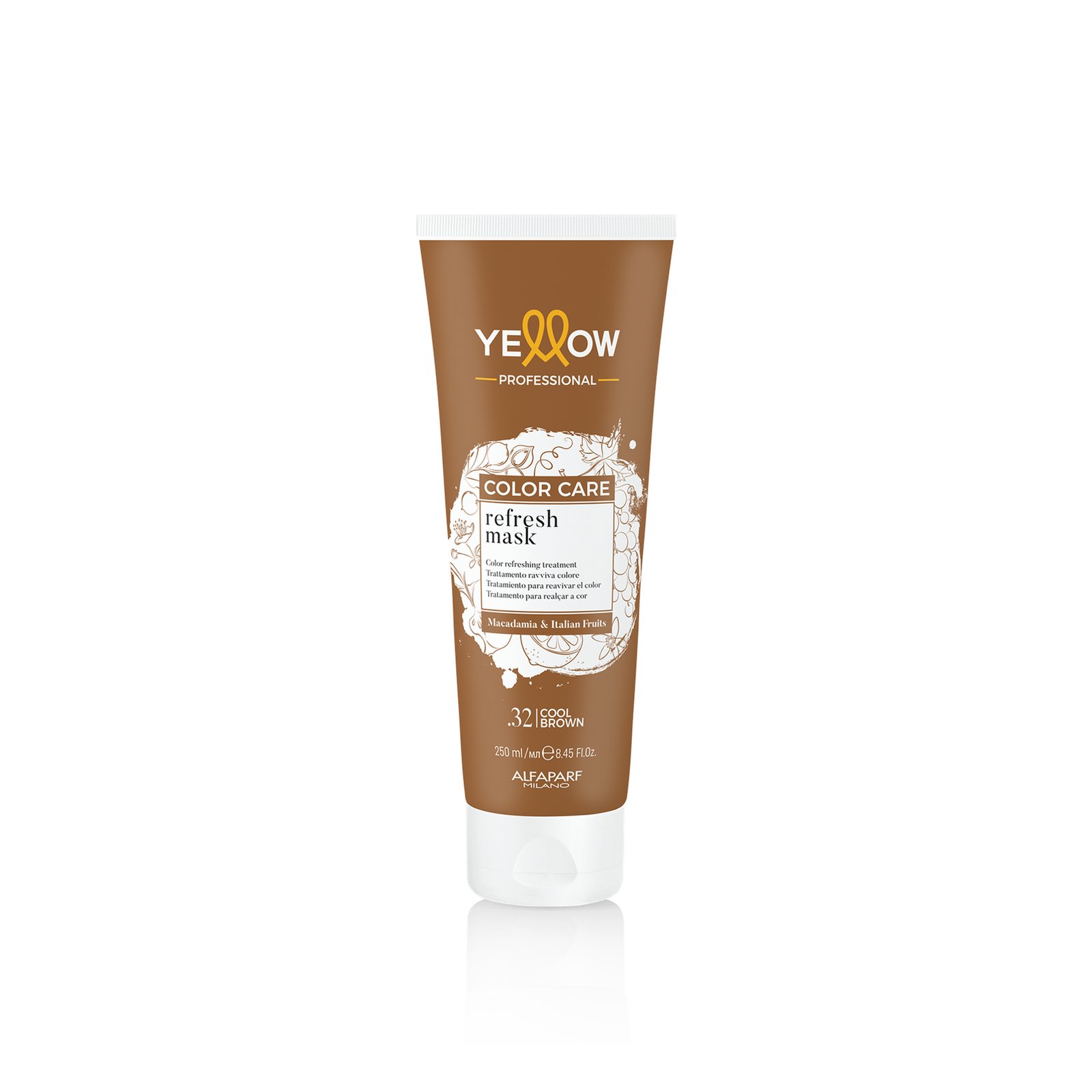 Yellow Professional Color Care Refresh Mask .32 Cool Brown 250ml Kazakhstan