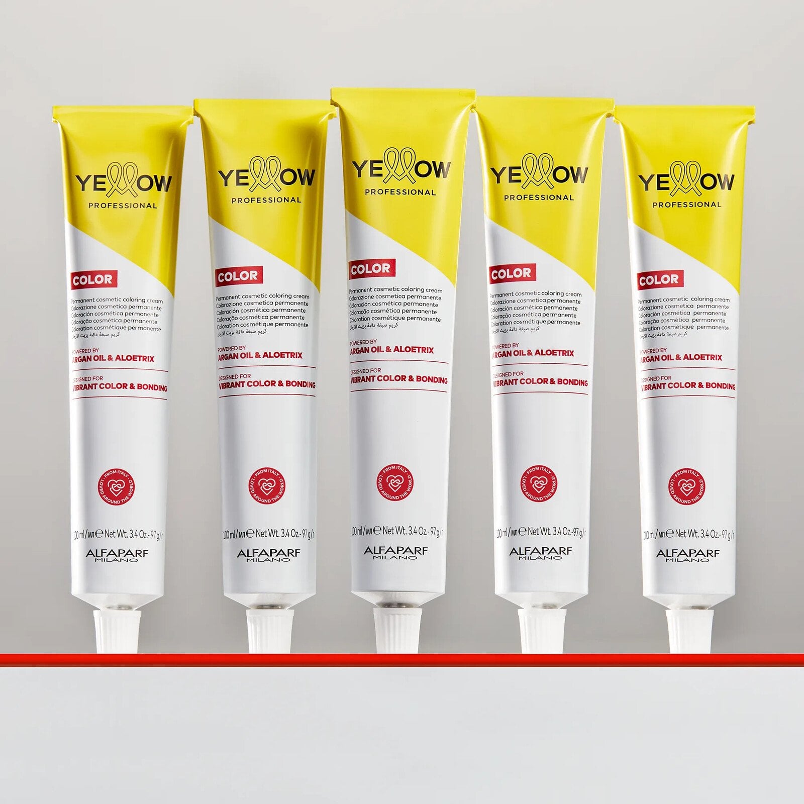 Yellow Professional Color Permanent Cosmetic Coloring Cream 9.32 Very ...