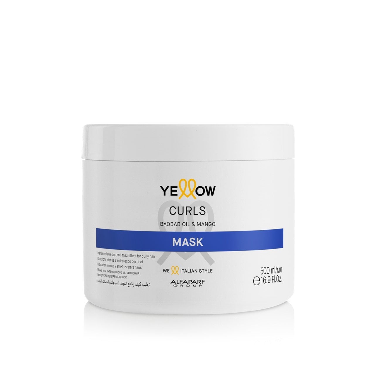 Yellow Professional Curls Mask 500ml Greenland
