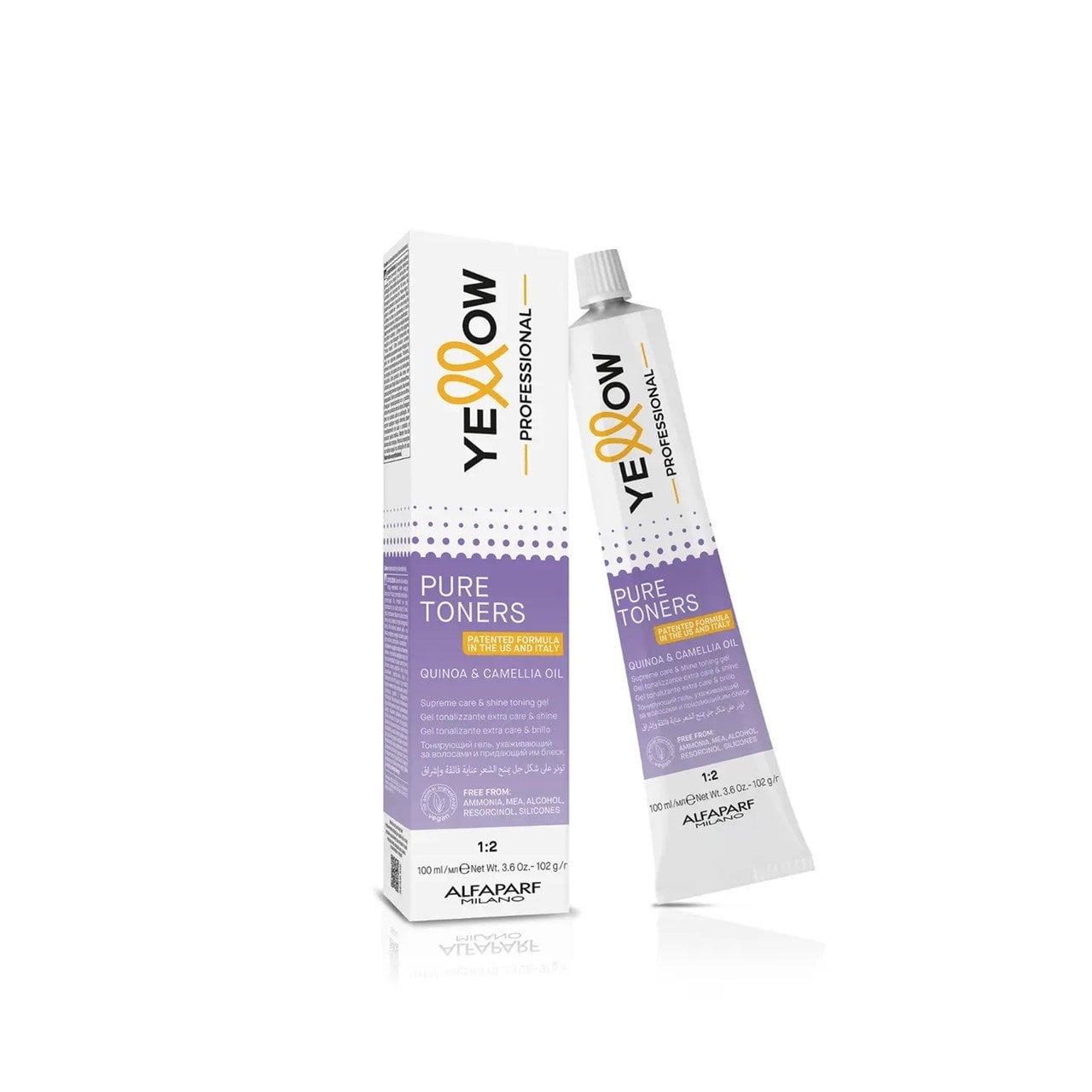 Yellow Professional Pure Toners Supreme Care & Shine Toning Gel Jordan