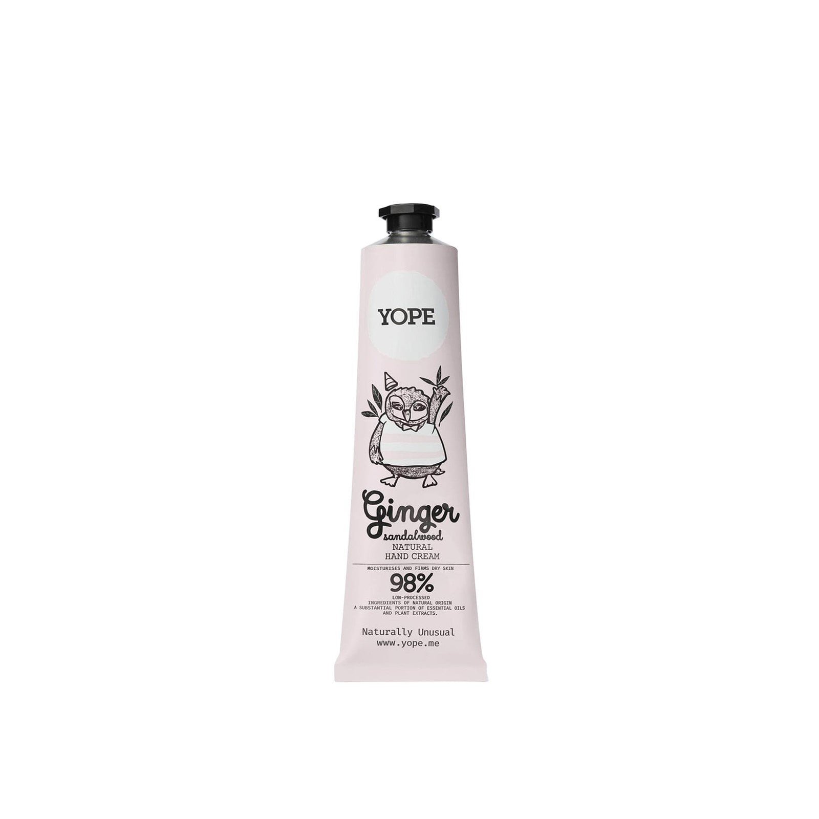 Yope Ginger Sandalwood Natural Hand Cream 100ml (3.38 fl oz) USA