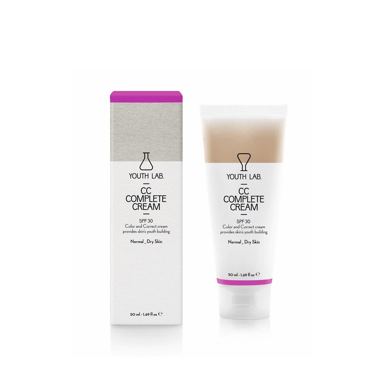 Acheter YOUTH LAB CC Complete Cream SPF30 Normal to Dry Skin 50ml ...