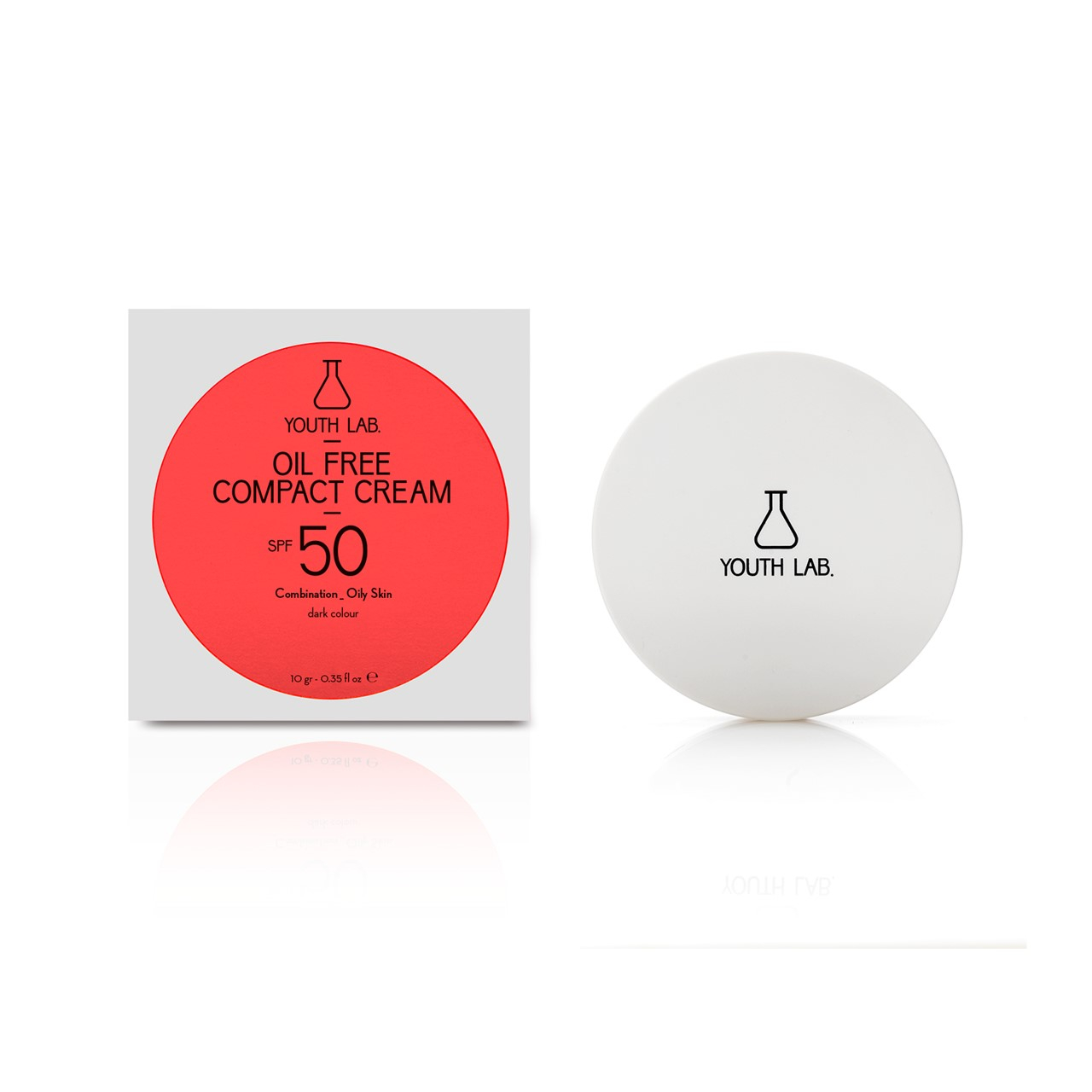 Acheter YOUTH LAB Oil Free Compact Cream SPF50 Dark 10g · Monaco