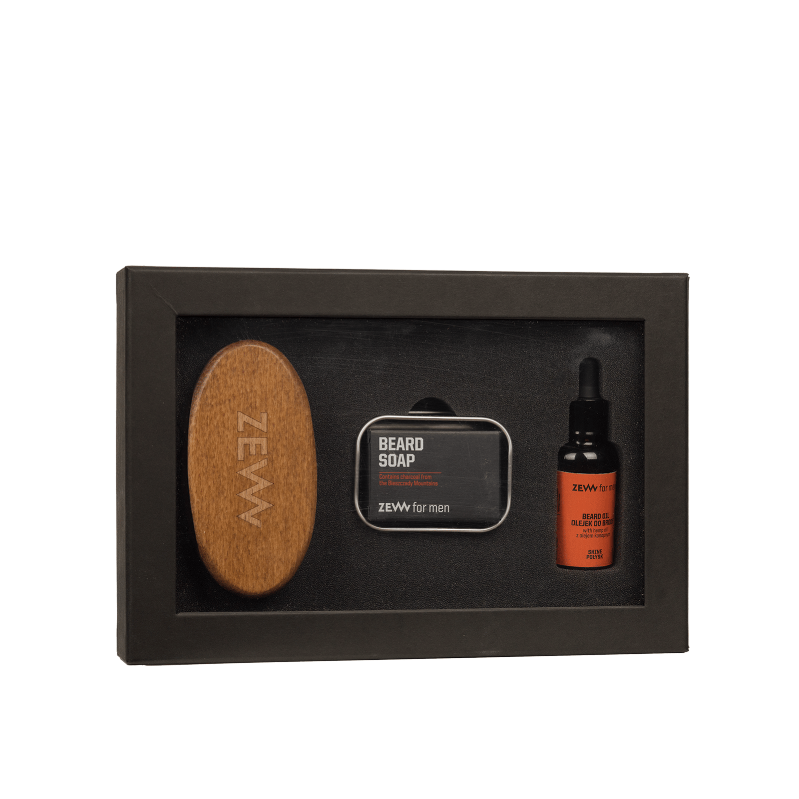 Zew For Men Simple Lumberjack Hemp Shine Set Jordan