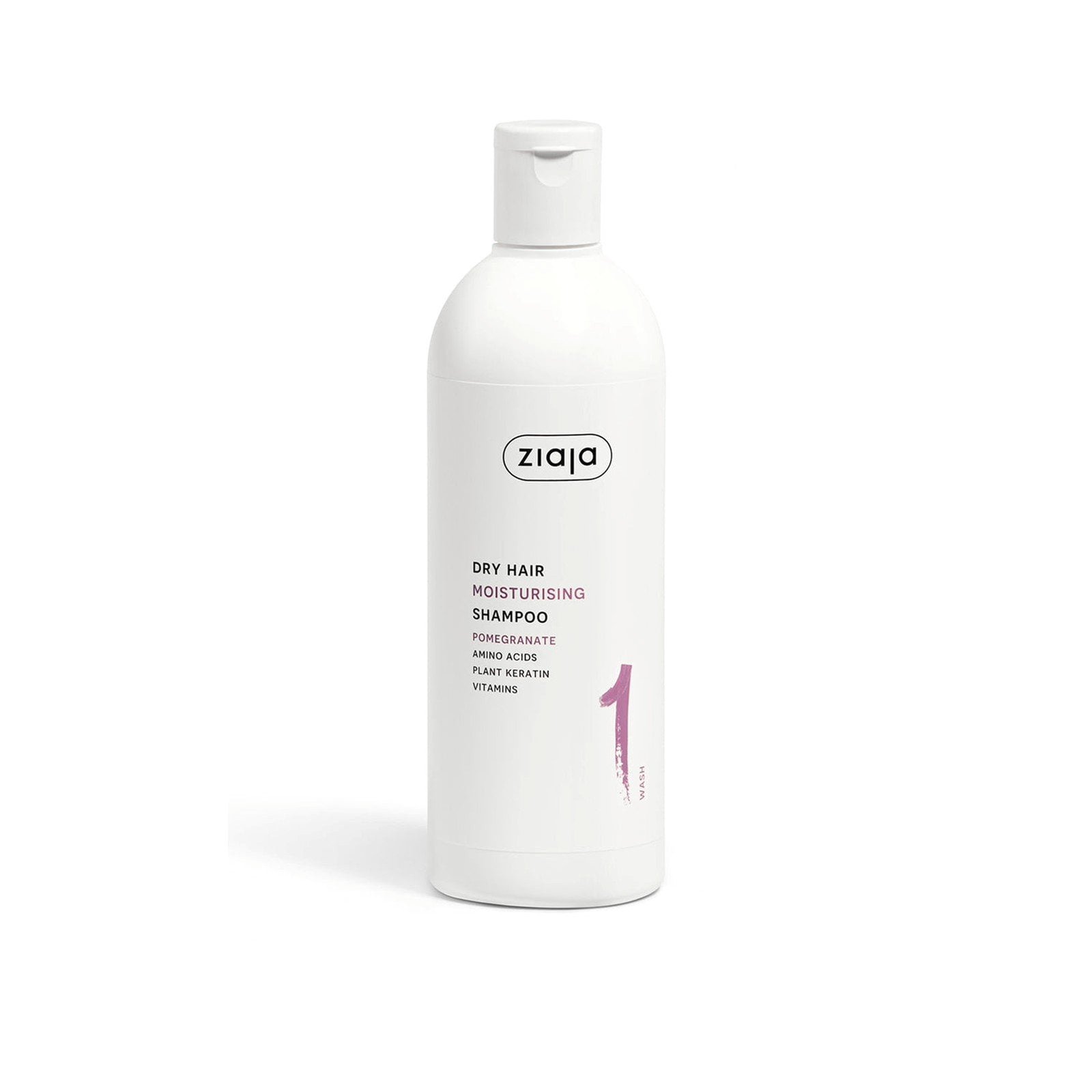 Ziaja Moisturizing Pomegranate Dry Hair Shampoo 400Ml Brasil