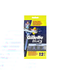 Compra Gillette Blue3 Sensitive Disposable Razors x12 · El Salvador
