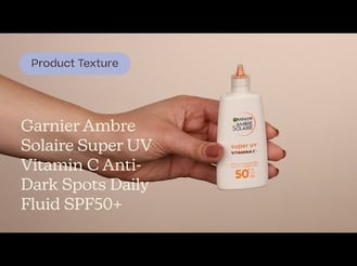 Buy Garnier Ambre Solaire Super UV Vitamin C Anti-Dark Spots Daily Fluid SPF50+ 40ml · Pakistan
