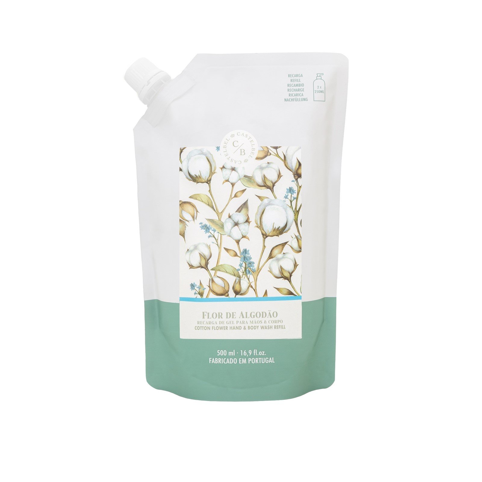 Acheter Castelbel Cotton Flower Hand & Body Wash Refill 500ml · Monaco