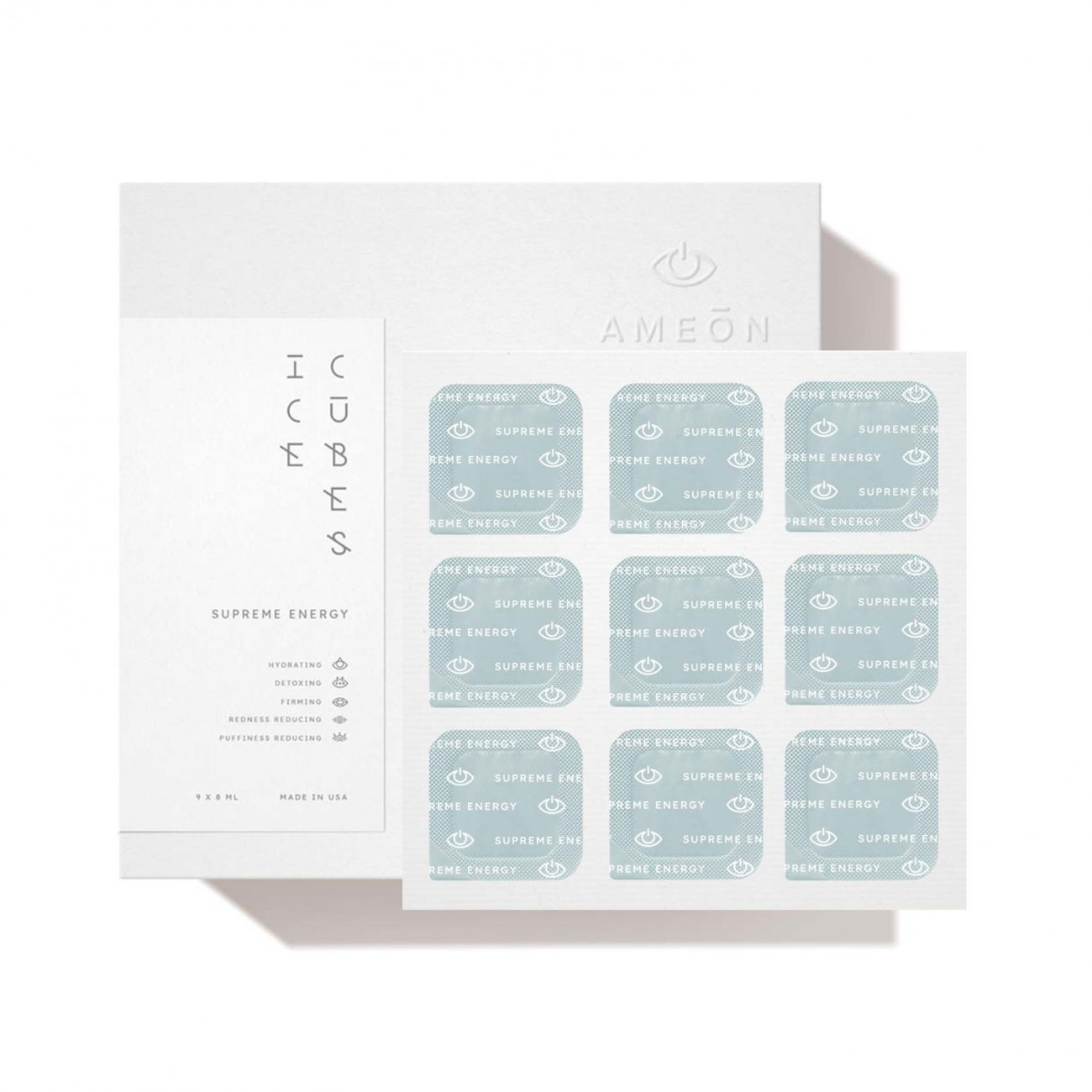 Buy AMEŌN Ice Cubes Supreme Energy 9x8ml · Hong Kong