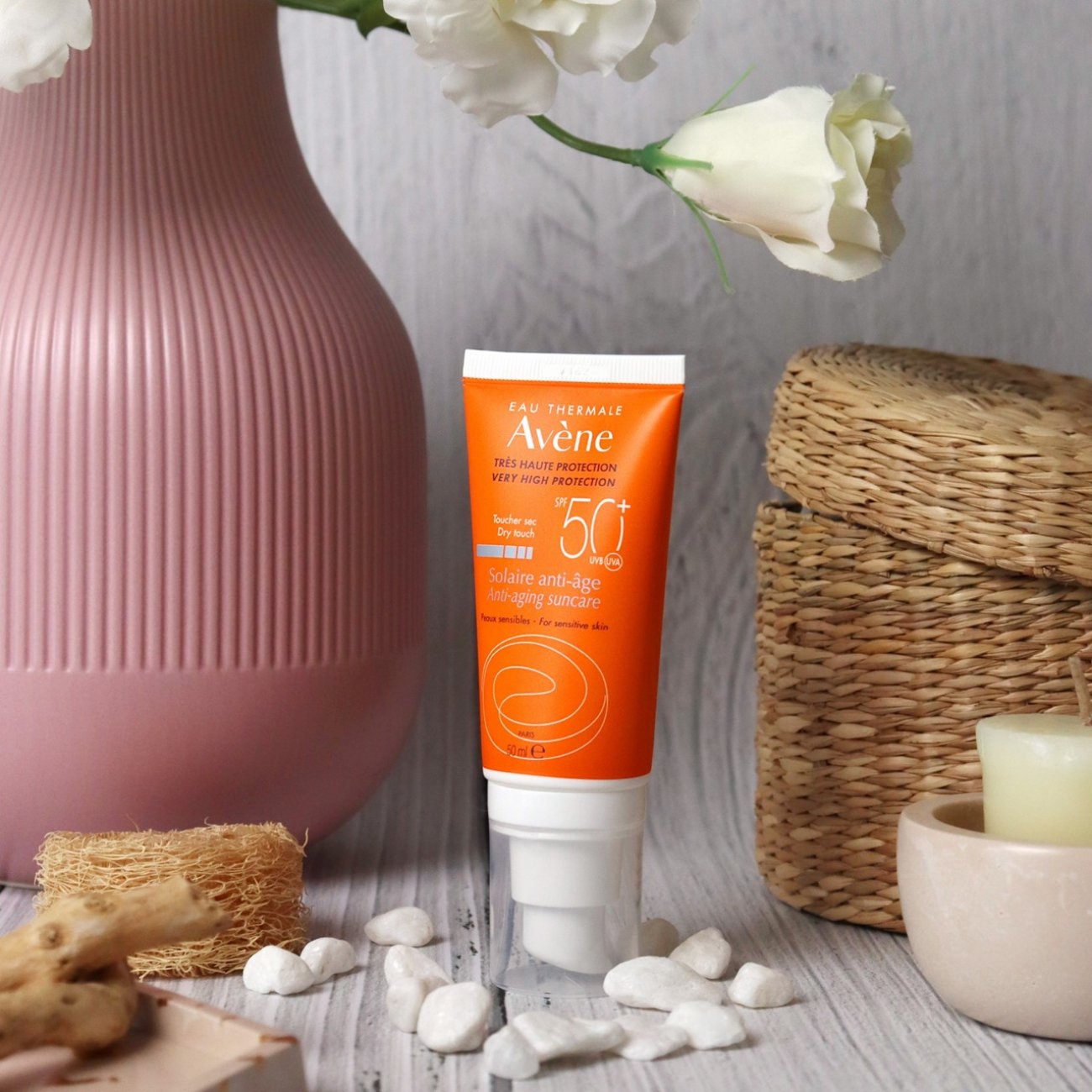 Buy Avène Sun Very High Protection Anti-Aging Suncare SPF50+ 50ml (1 ...