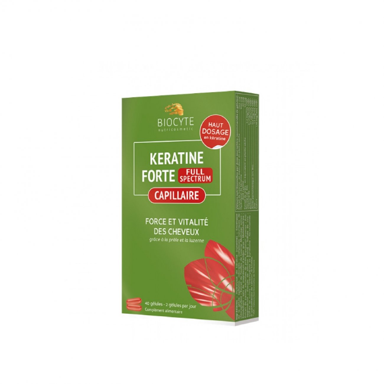 Buy PROMOTIONAL PACK:Biocyte Keratine Forte Full Spectrum Hair Capsules ...