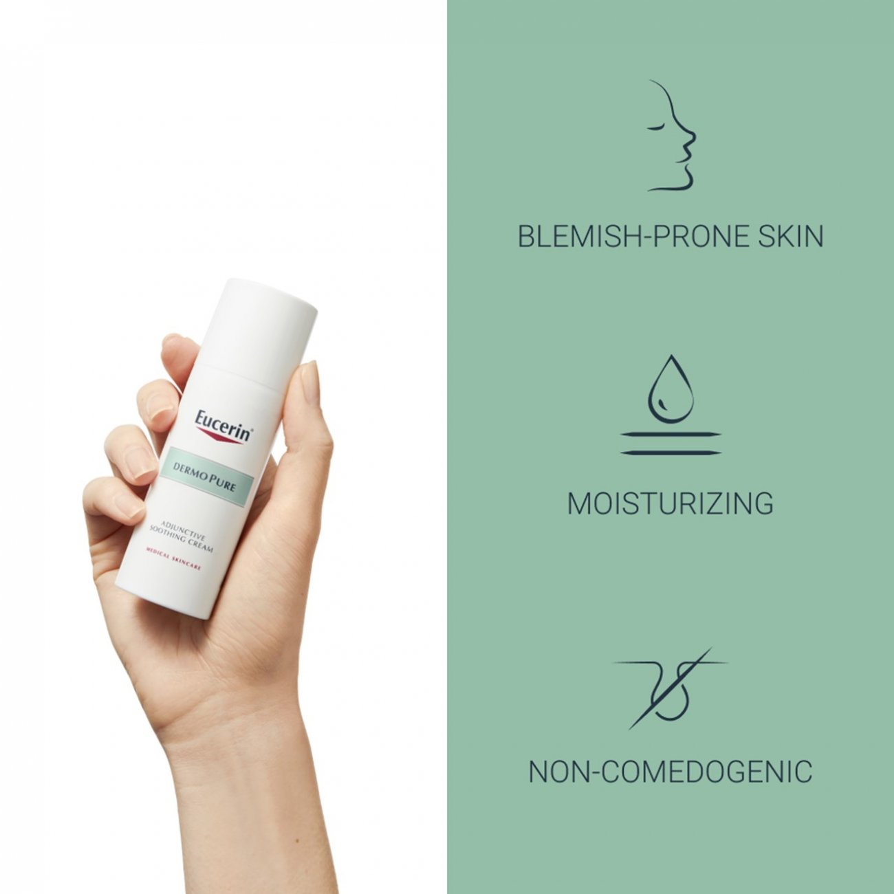 Buy Eucerin DERMOPURE Oil Control Adjunctive Soothing Cream 50ml ... Buy Eucerin DERMOPURE Oil Control Adjunctive Soothing Cream 50ml ...