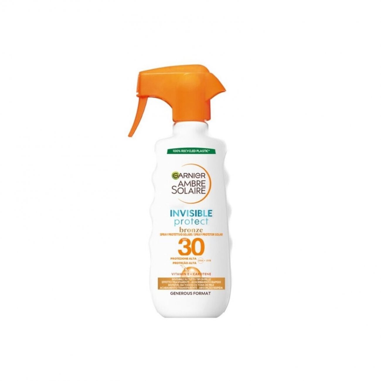 Buy Garnier Ambre Solaire Invisible Protect Bronze Spray SPF30 270ml (9 ...
