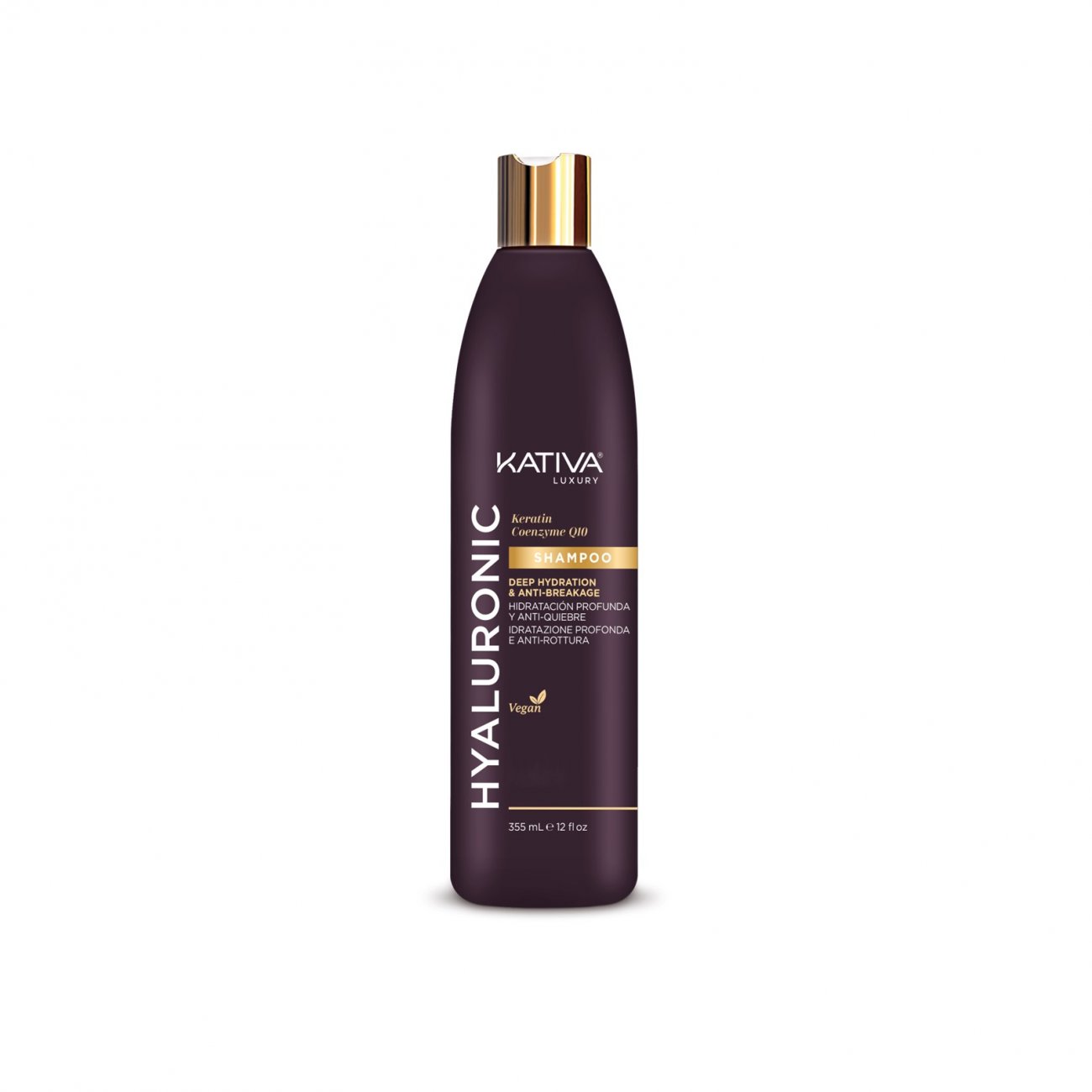 Buy Kativa Luxury Hyaluronic Deep Hydration & Anti-Breakage Shampoo ...