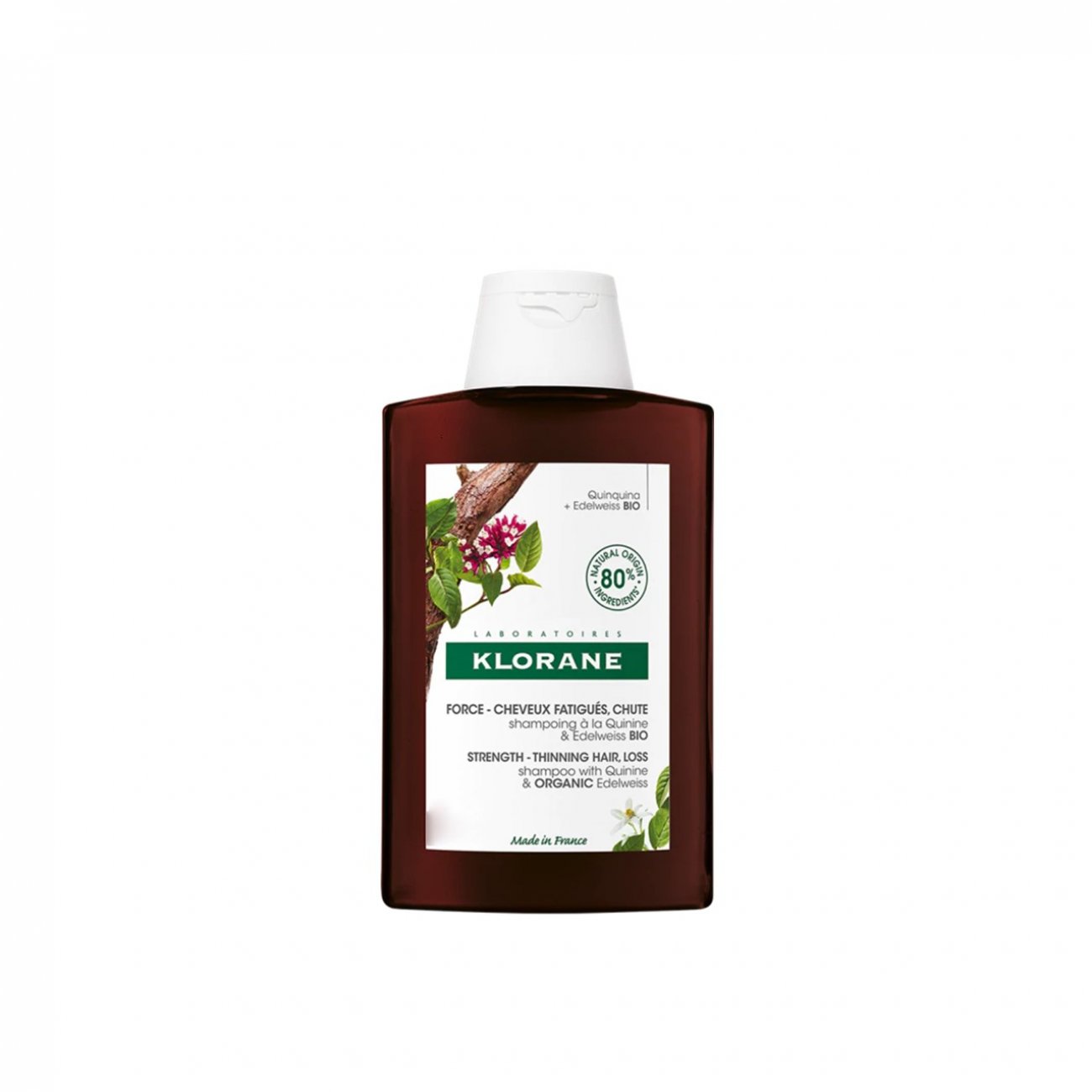 Buy Klorane Strengthening Shampoo for Hair Loss & Thinning 200ml · Qatar