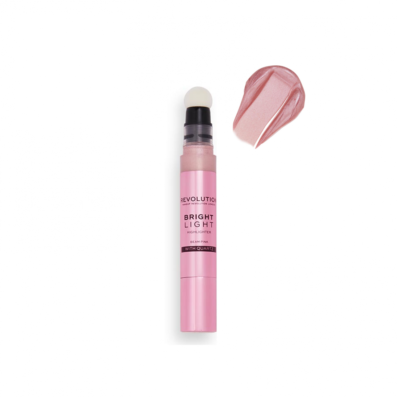 Buy Makeup Revolution Bright Light Highlighter Beam Pink 3ml (0.10 fl ...
