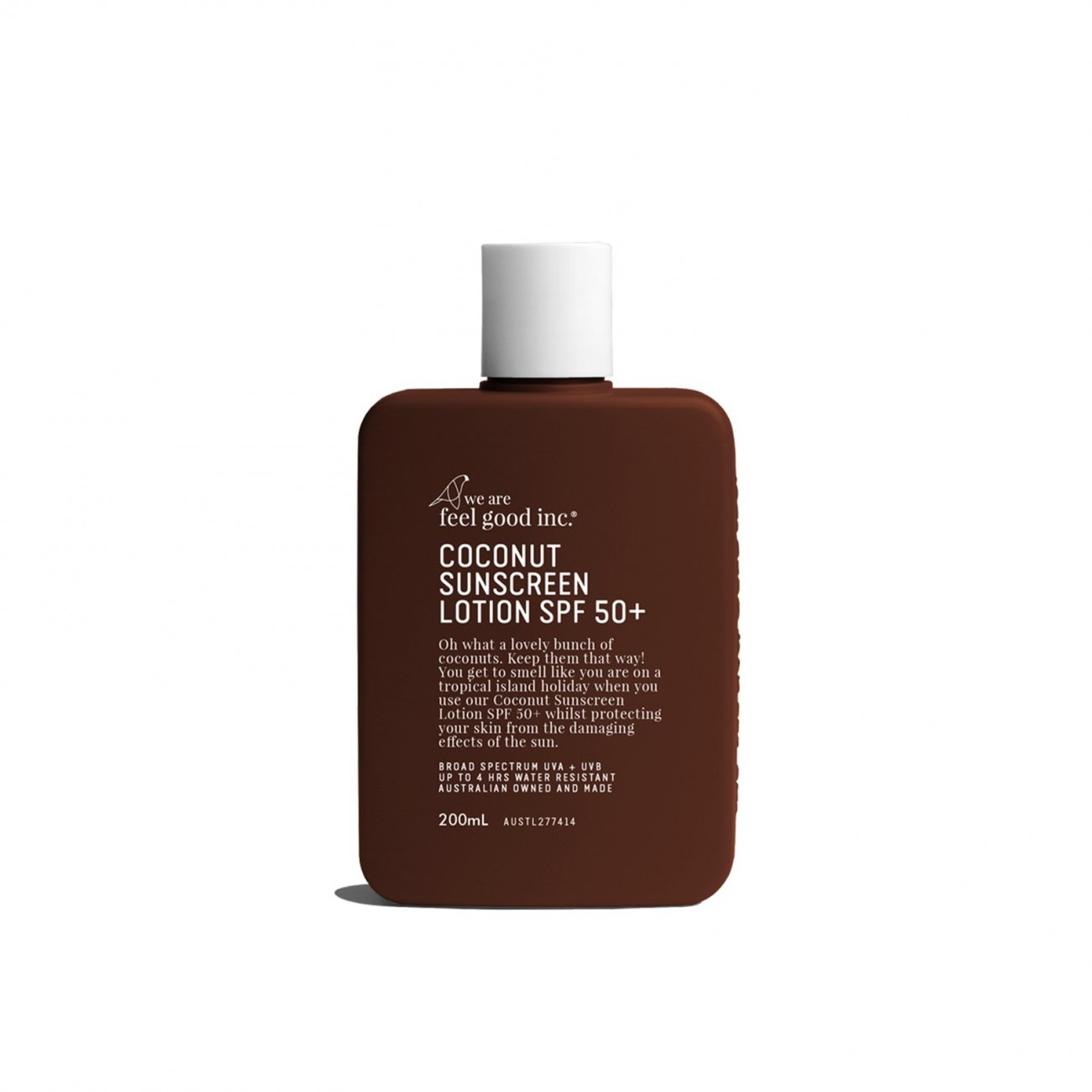 Buy We Are Feel Good Inc. Coconut Sunscreen Lotion Broad Spectrum SPF50 ...