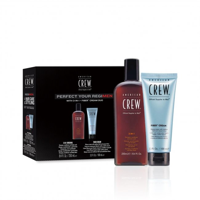Buy GIFT SET:American Crew Perfect Your Regimen 3-In-1 + Fiber Cream ...