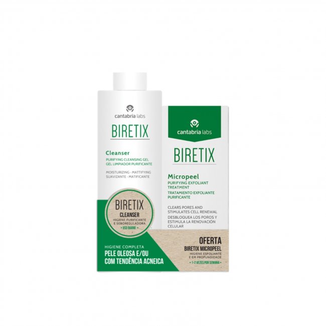 Buy PROMOTIONAL PACK:Biretix Cleanser Purifying Cleansing Gel 200ml ...