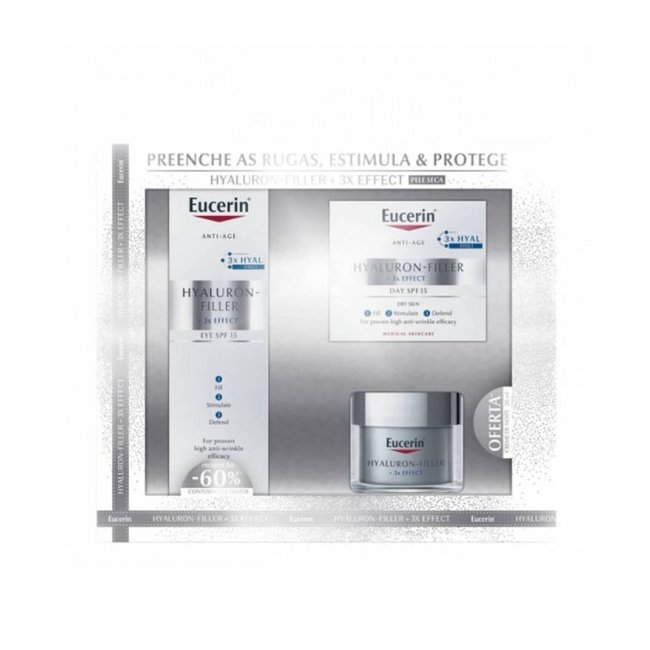 Buy GIFT SET:Eucerin Hyaluron-Filler 3x Effect Dry Skin Coffret · USA