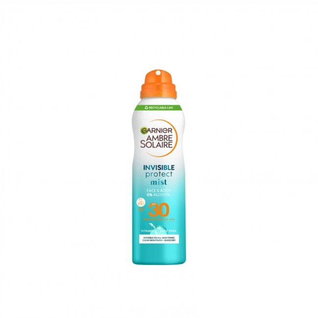 Buy Garnier Ambre Solaire Invisible Protect Mist SPF30 200ml · World Wide