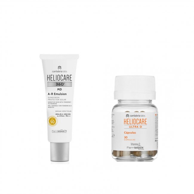 Buy PROMOTIONAL PACK:Heliocare 360 MD A-R Emulsion SPF50+ 50ml + Ultra ...