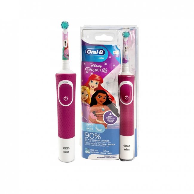 Buy Oral-B Kids 3+ Years Electric Toothbrush Disney Princess · World Wide
