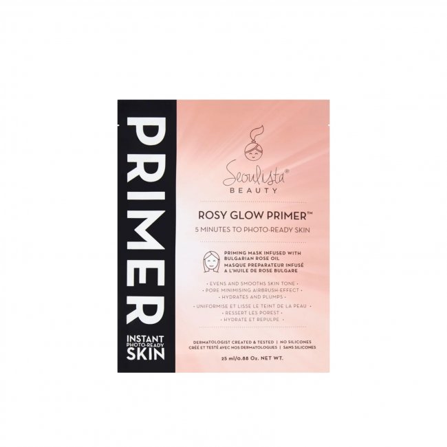 Buy Seoulista Beauty Rosy Glow Primer Sheet Mask 25ml (0.88 oz) · USA